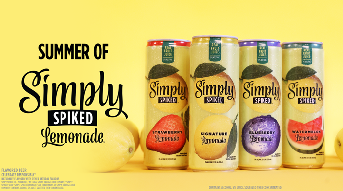 All grown up: Simply Spiked Lemonade launches new campaign | Molson ...